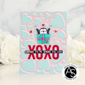 Penguin Love Stamp Set – Alex Syberia Designs UK